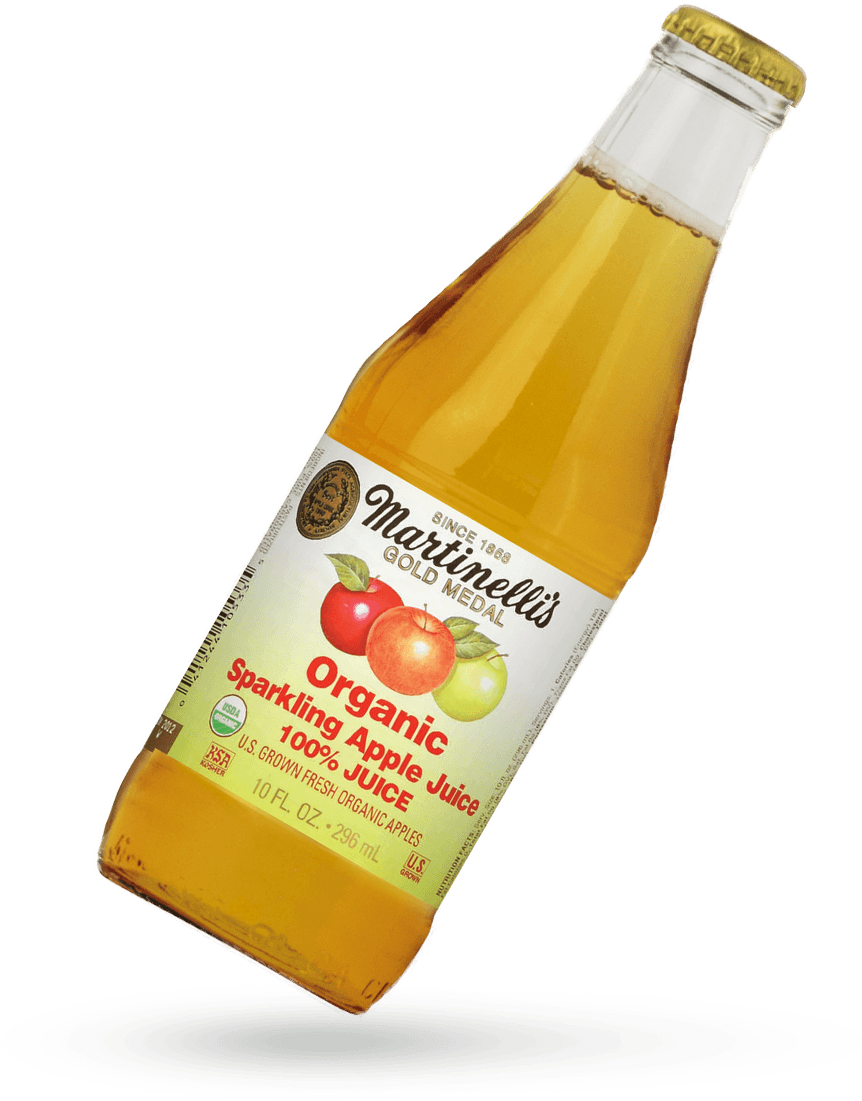 Organic Sparkling Apple Juice Organic Juices S Martinelli Co